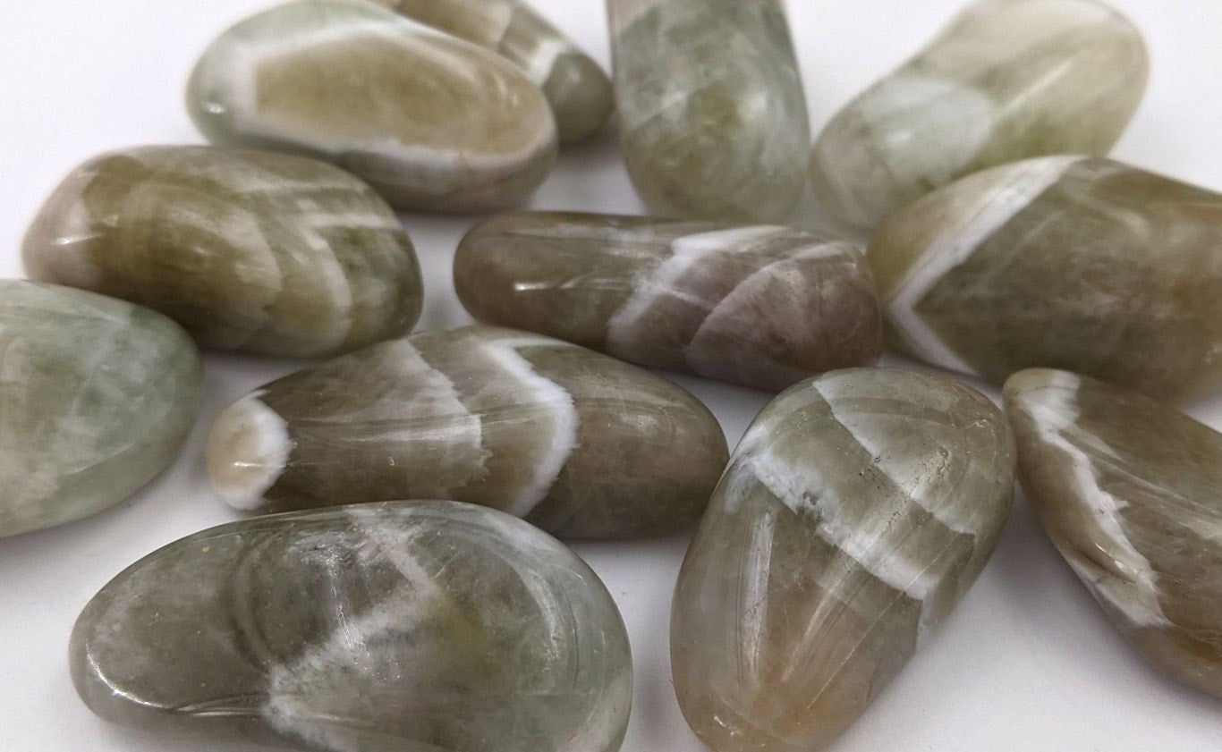 prasiolite tumbled